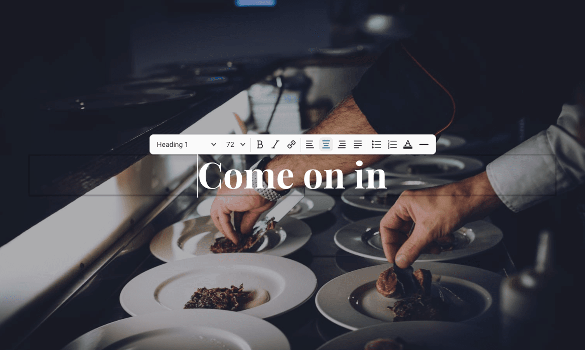 Text editor improvements | BaseKit | White label website builder