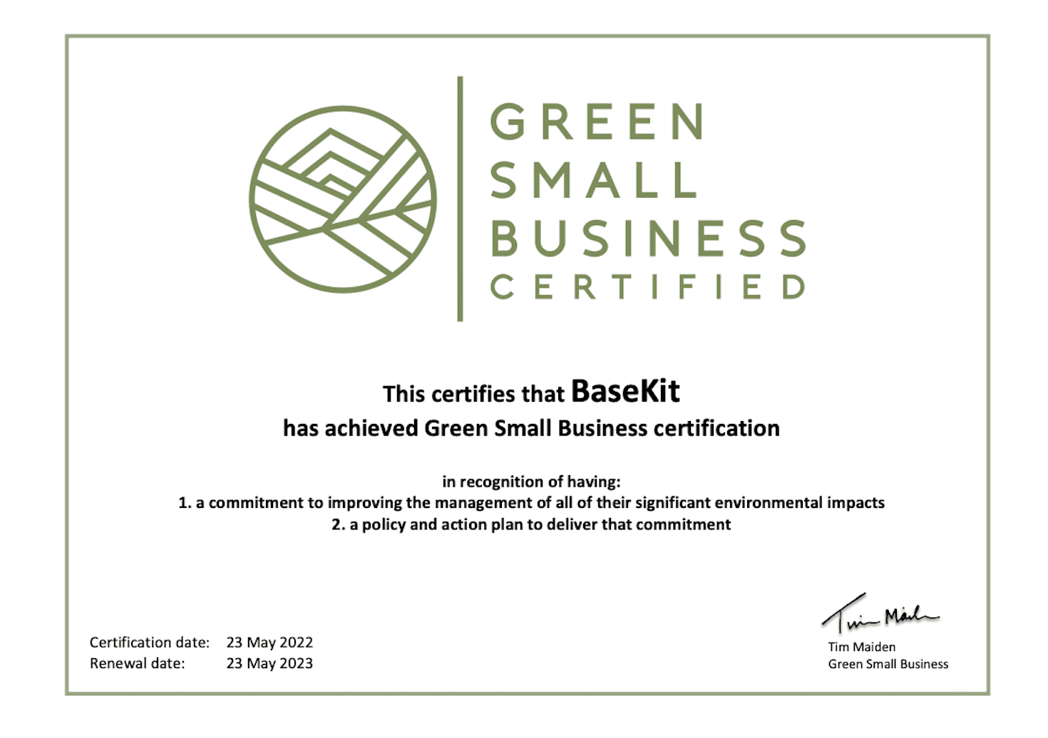 BaseKit - A force for good